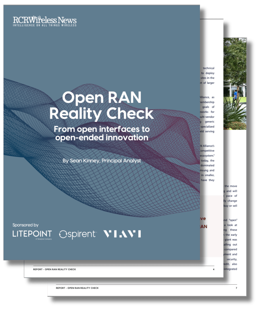 Report: Open RAN reality check: From open interfaces to open-ended innovation